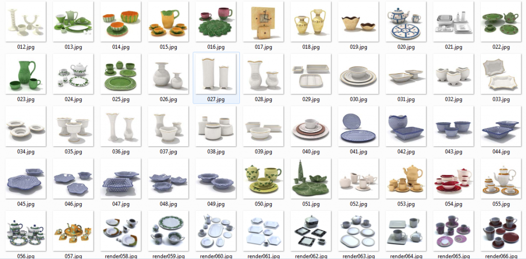 مجموعه آبجکت سه بعدی Evermotion Archmodels 1 – 100 | معماری 98